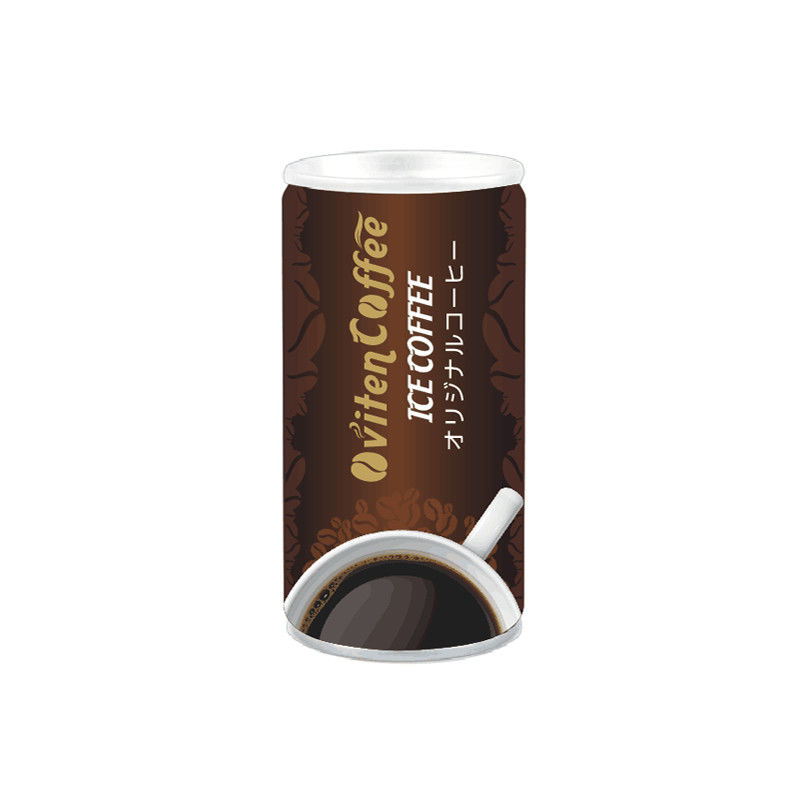 Ice Brew Coffee Canning for 187ml OEM Flavors Coffee Drink Can 0.187L