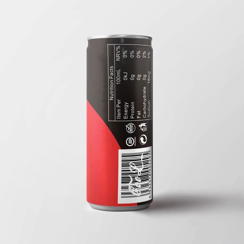 Low Fat Carbonated Cold Drink Cans Fruit Flavor Soda Drink Bottling 12 ...